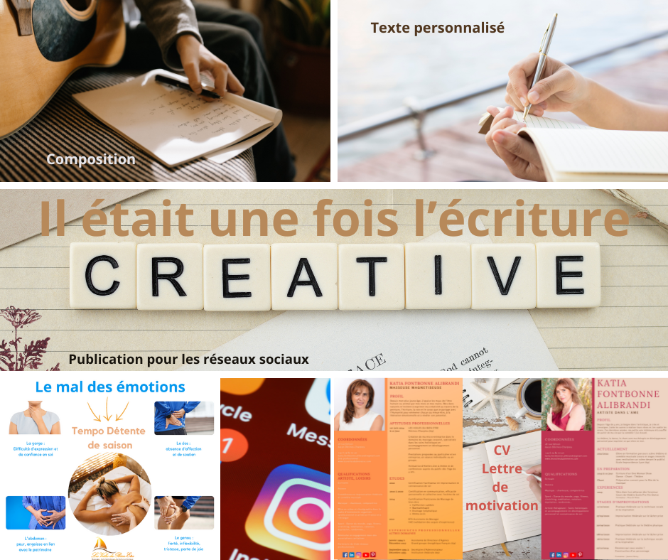 Il était une fois l'écriture créative - à partir de 44 € - Les Voiles ...